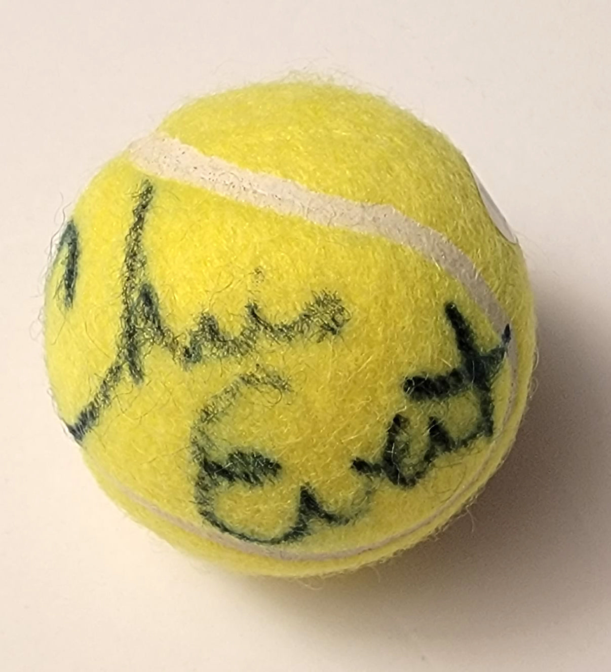 Chris Evert Autographed Wilson US Open Tennis Ball Beckett Authenticat ...