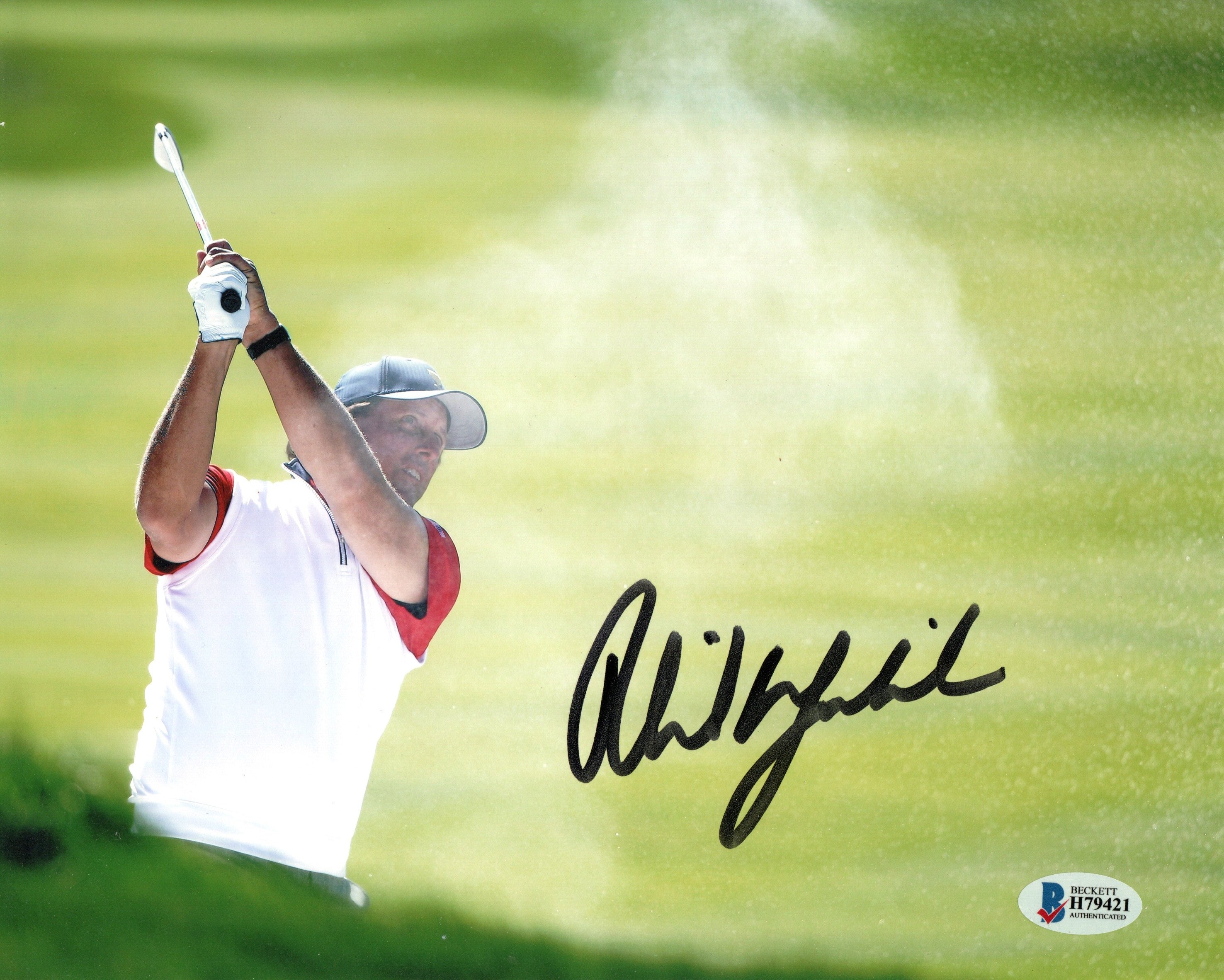 Phil Mickelson Autographed PGA Golf LIV Golf 8x10 Beckett Authenticate ...